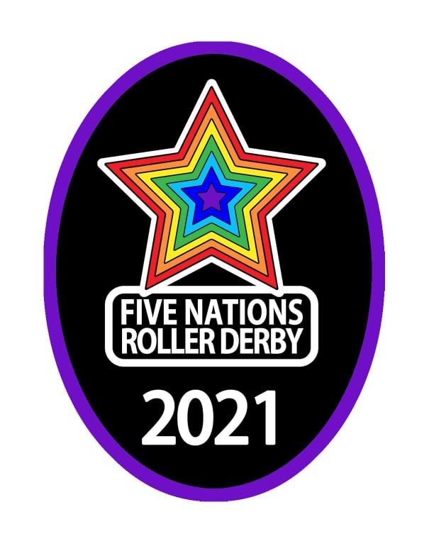 2021 Patch – Five Nations Roller Derby