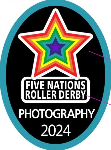 2024 Photography Patch – Five Nations Roller Derby
